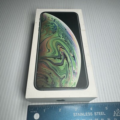 Apple iPhone Empty Box (Xs Max 256gb) Space Gray (BOX ONLY!) | eBay