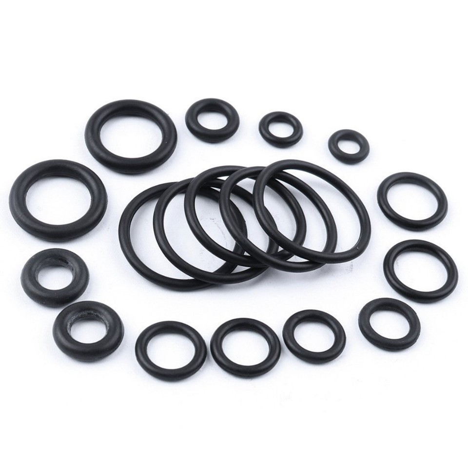 O RING RUBBER SEALS 50pcs ASSORTED SET BLACK SINK TAP WASHER PLUMBING ...