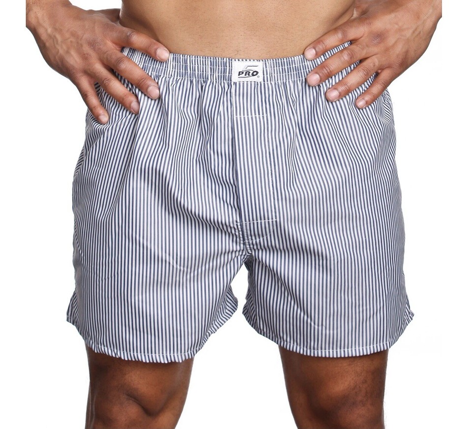 Lot 3, 6, 12 Mens Boxer Shorts 100% Cotton Pro5-S,M,L,XL, 2XL, 3XL, 4XL ...