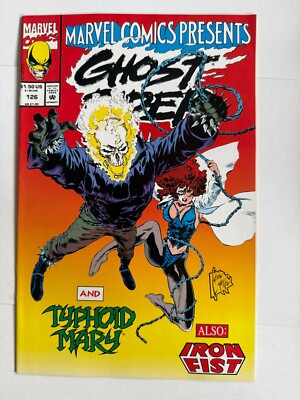 MARVEL COMICS PRESENTS #126 Ghost Rider, Typhoid Mary - originale USA ...