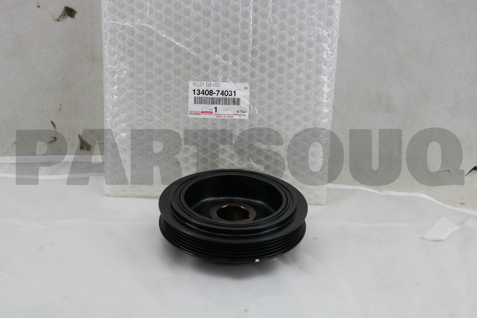 1340874031 Genuine Toyota PULLEY, CRANKSHAFT 13408-74031 | eBay
