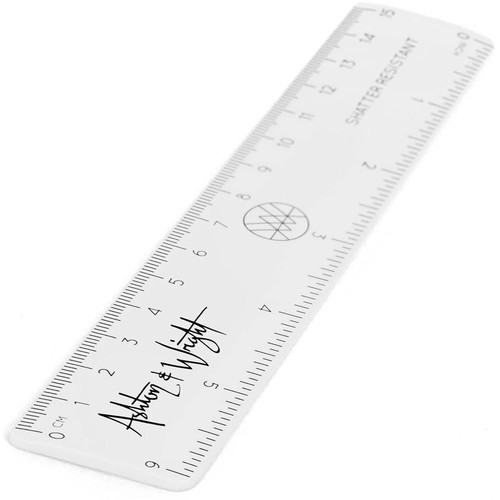 3 x Clear Plastic Ruler 6" 15cm Rules - Break Resistant | eBay