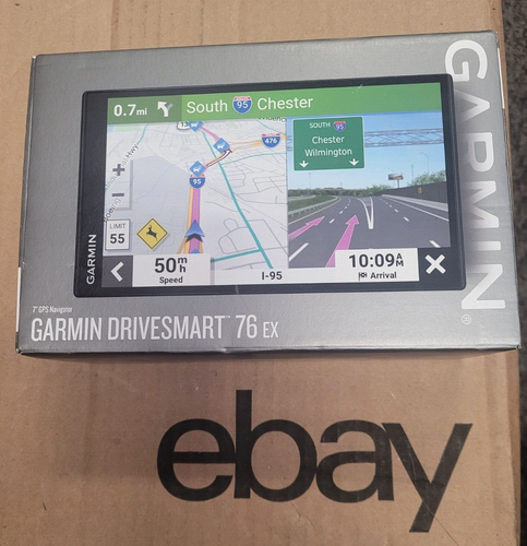 Garmin DriveSmart 76 EX 7 inch Car GPS Navigator - Black SAME DAY ...