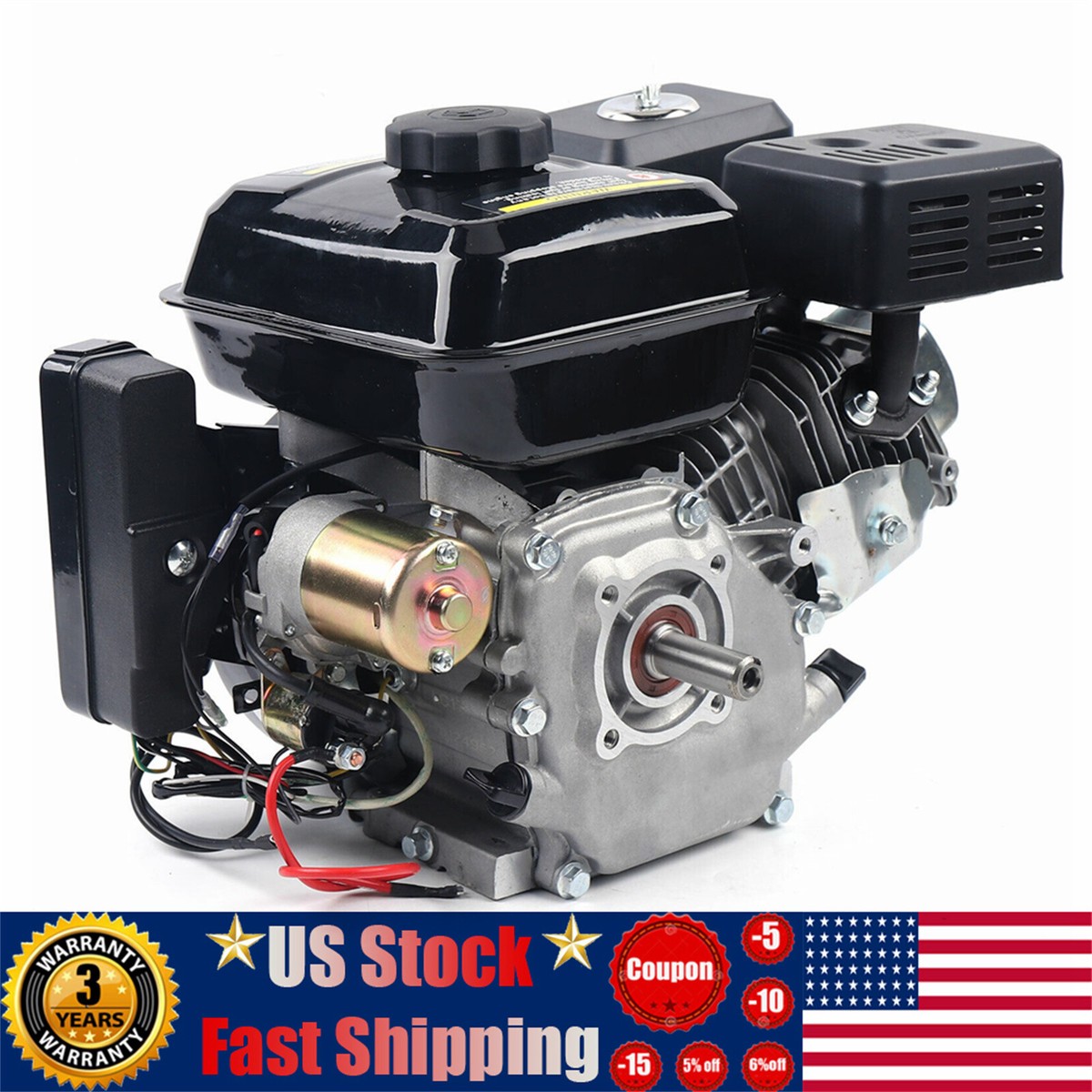 Go Karts For Sale 7.5 HP Go Kart Engine 212Cc 4 Stroke Gas Engine ...