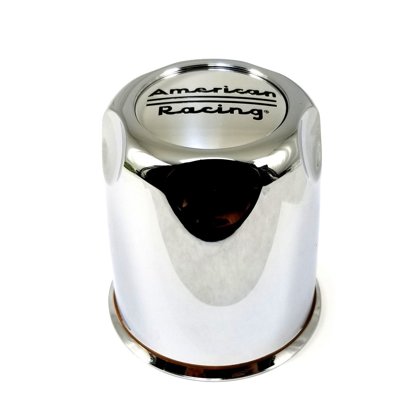 American Racing Chrome Center Cap 3-9/16"OD Push-Thru Closed-End ...