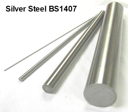 Metric Silver Steel Round Bar 100mm + 333mm Lengths - Ground Shaft Rod ...