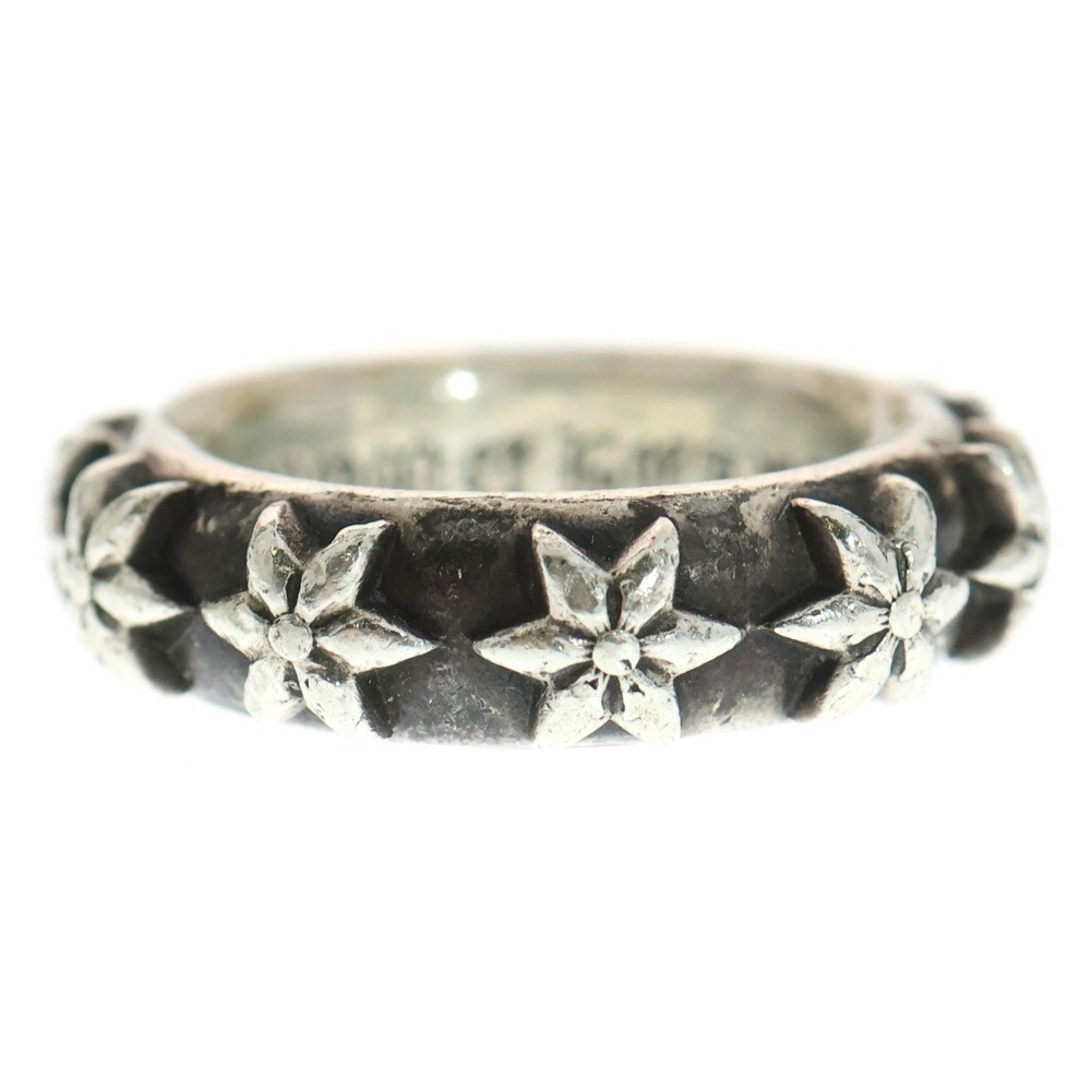 CHROME HEARTS Star Band Ring Silver From Japan - Gem