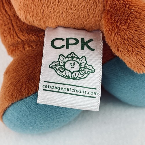 Cabbage Patch Kids Cutie Ruby Fox Baby Doll 2017 Orange Turquoise Tummy ...