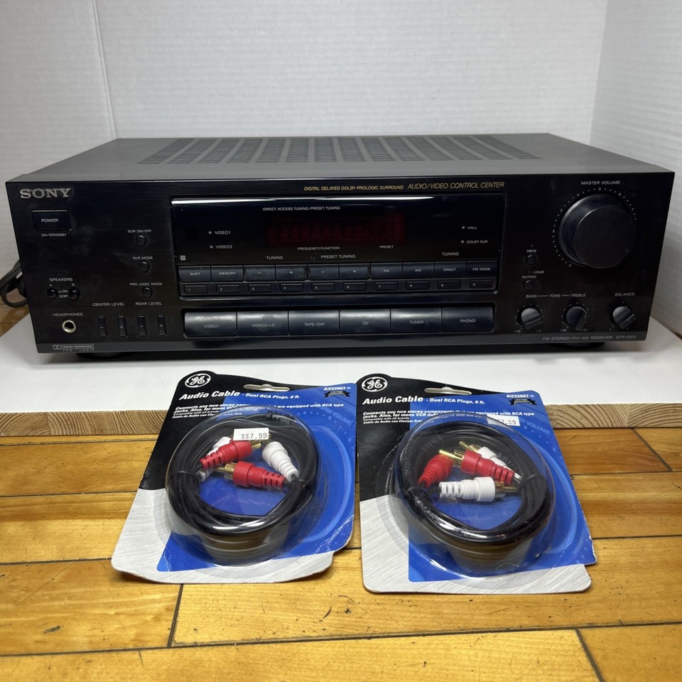 Sony STR-D511 FM Stereo / FM AM Receiver TESTED WORKS | eBay