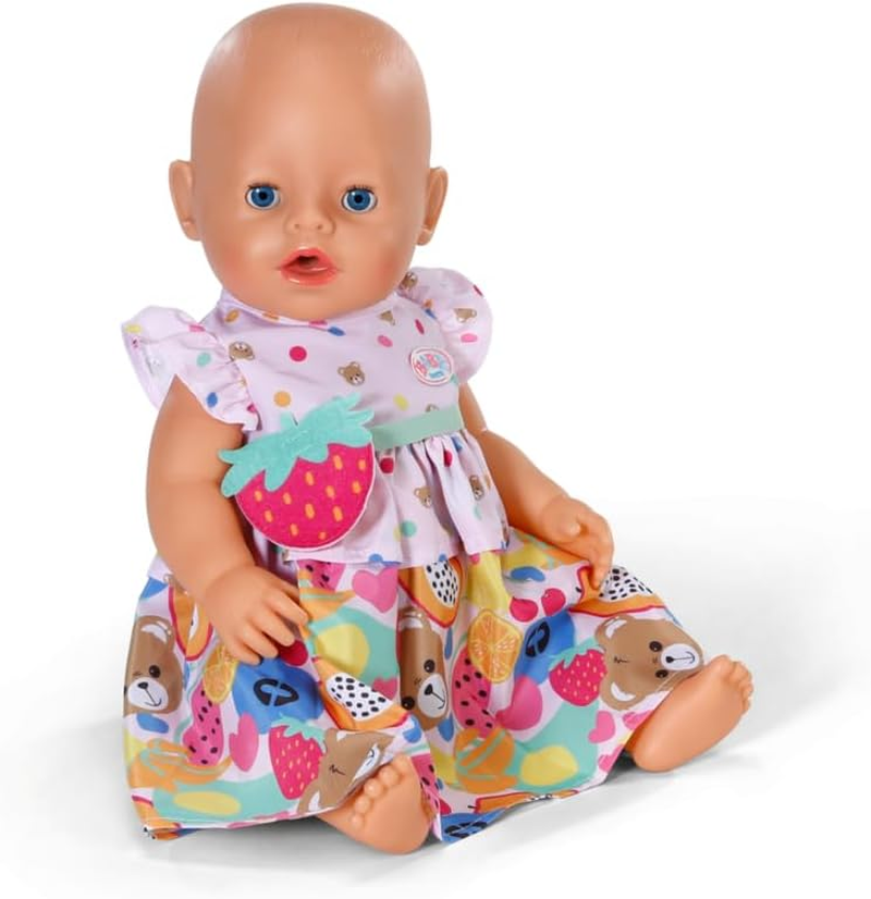 Fruit Dress, Cute Outfit with Strawberry Buckle Belt for 43Cm Dolls ...
