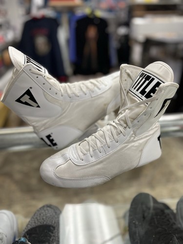Title Boxing Shoes High Top US 9 /EUR 42.5 White | eBay