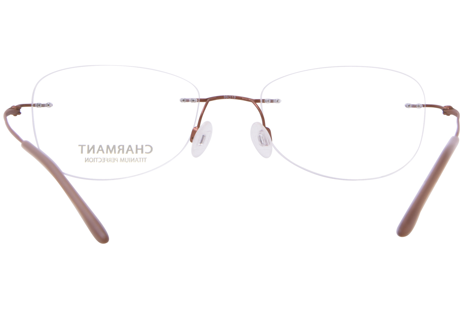 Charmant Eyeglasses TI8600 TI/8600 Rimless Optical Frame 19x140mm | eBay