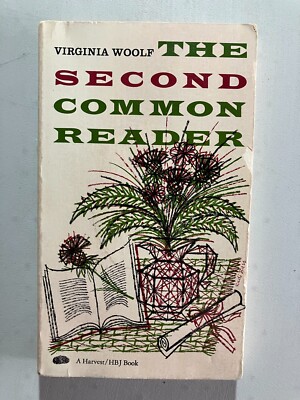 Virginia Woolf The Second Common Reader Harvest HBJ 1960 1960s Vtg PB ...