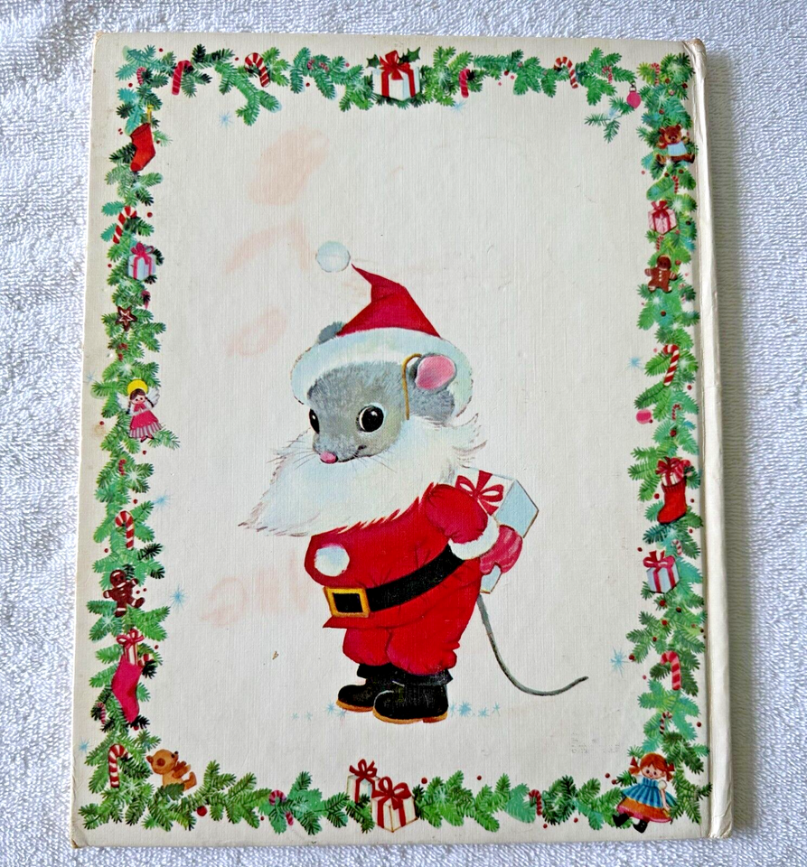 Santa Mouse by Michael Brown Nursery Treasure Hardcover Book 1966 | eBay