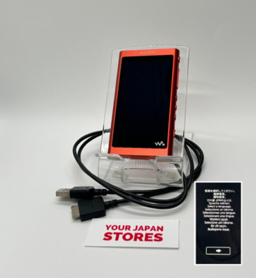 Sony NW-A55 Red Walkman A Series 16GB Hi-Res Menu Language Configurable ...