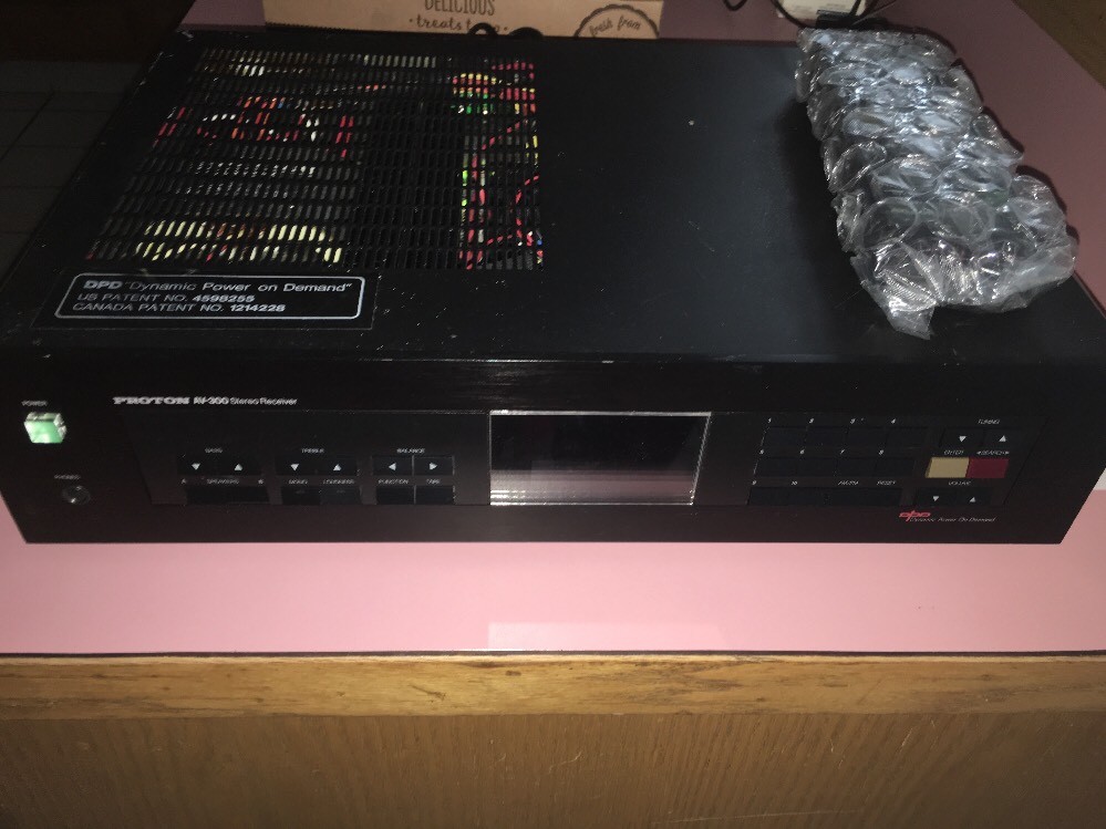 proton av-300 stereo receiver-RARE VINTAGE. Parts Only | eBay