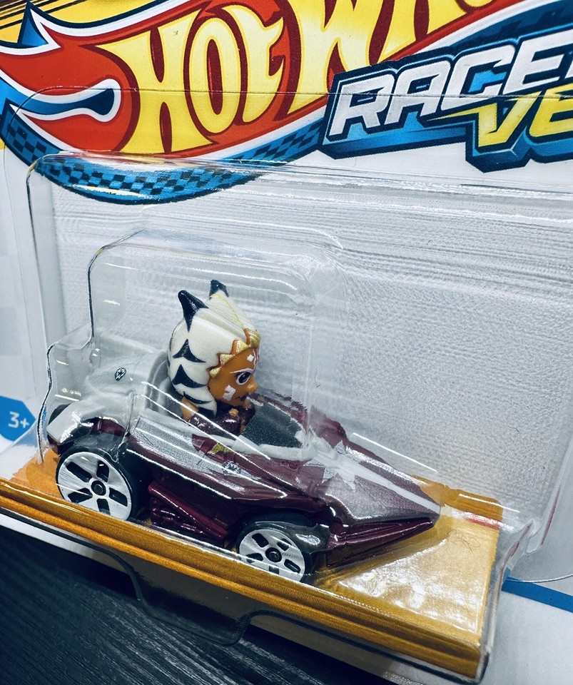 NEW Hot Wheels Racer Verse AHSOKA Star Wars Racing Car Toy Figure | eBay