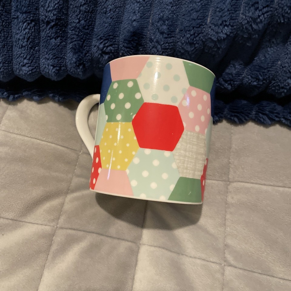 Cath Kidston Patchwork Pattern Mug | eBay UK