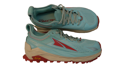 Altra Vibram Olympus 5 Trail Womens Blue Road Running Shoes Size US 8.5 ...