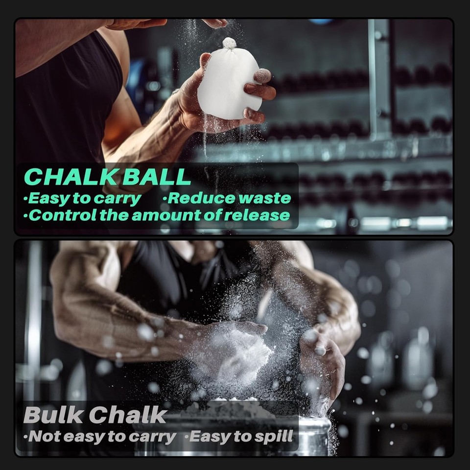 Chalk Balls for Climbing Gym Chalk Magnesium Carbonate Gymnastics ...