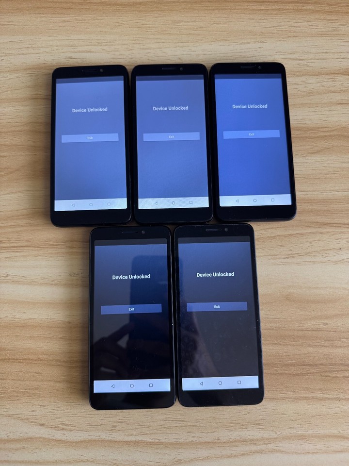 LOT 5 Alcatel TCL A1 A501DL 16GB Cellphone TracFone Black UNLOCKED | eBay