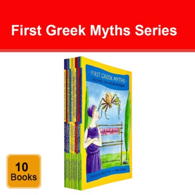 First Greek Myths Series 10 Books Collection Set Arachne The Spider ...