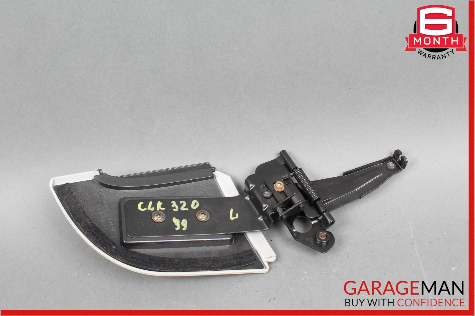 98-03 Mercedes W208 CLK320 Left Driver Side Trunk Flap Convertible Top ...