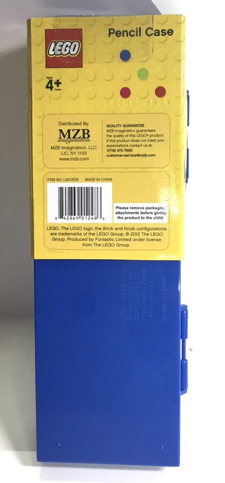 2012 LEGO Pencil Case Blue NEW | eBay