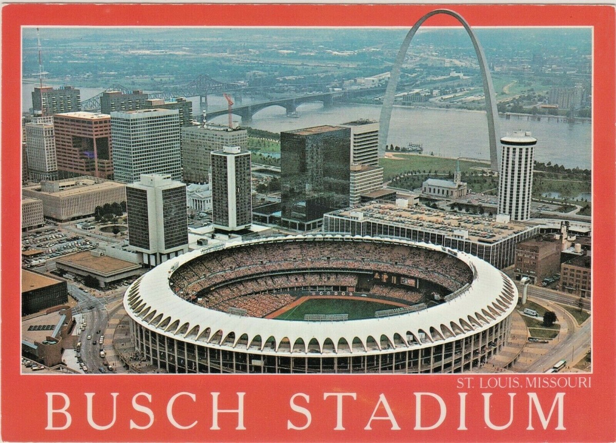 St Louis Arch From Busch Stadium Saint Louis In Miniature Busch