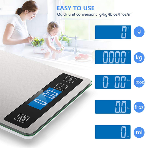 Nicewell Food Scale, 22lb Digital Kitchen Scale Weight Grams and oz for ...