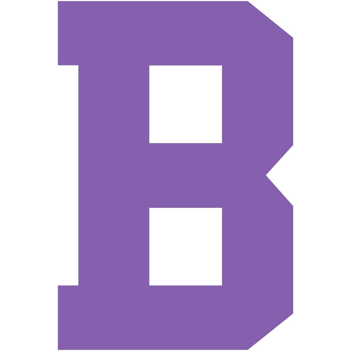 Purple Letter B