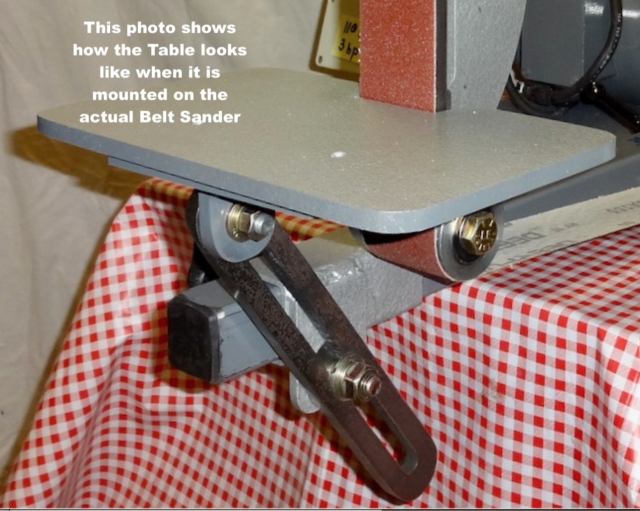 Belt Sander/Grinder Work Rest Table - Builder's Special [Knife Making ...