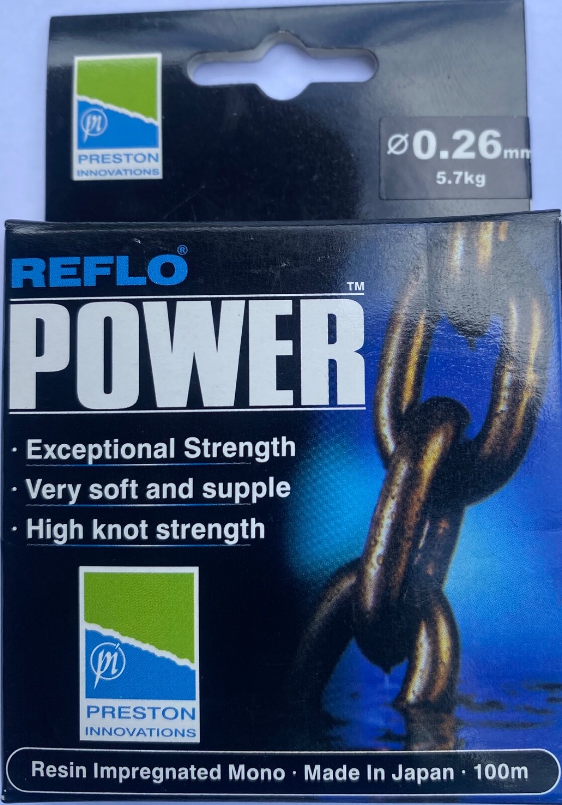 Preston Innovations Reflo Power Resin Impregnated Monofilament Line ...
