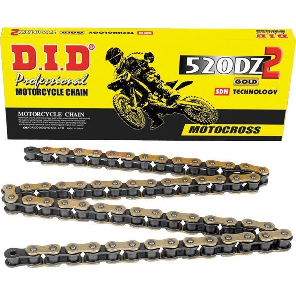 DID DZ-2 520 120 LINK GOLD MOTOCROSS CHAIN RM-Z YZ SX-F KXF 450 250 | eBay