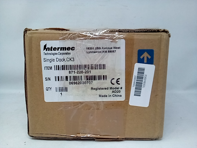 Intermec Single Dock USB AD20 (5052217045997) Power Supply, Battery for ...