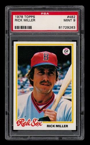 1978 Topps Set-Break #482 Rick Miller PSA 9 MINT | eBay