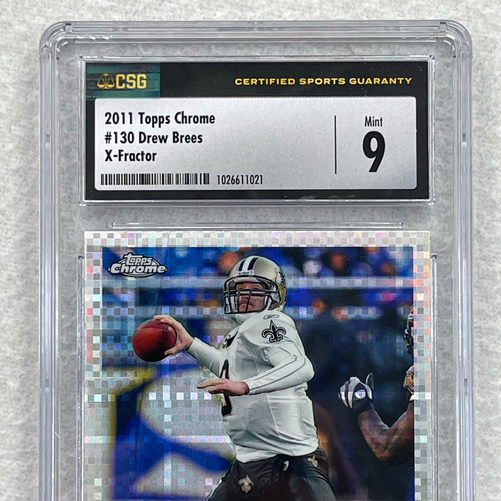 2011 Topps Chrome - X-Fractor #130 Drew Brees for sale online | eBay