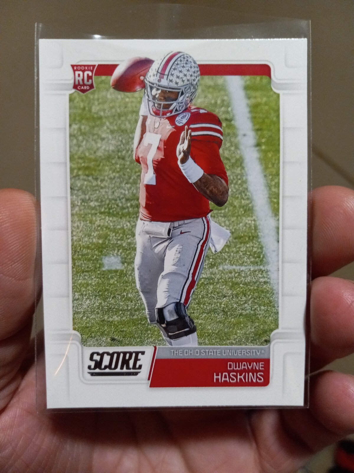 2019 Panini Score Dwayne Haskins Rookie Card #332 Ohio State Buckeyes RC | eBay