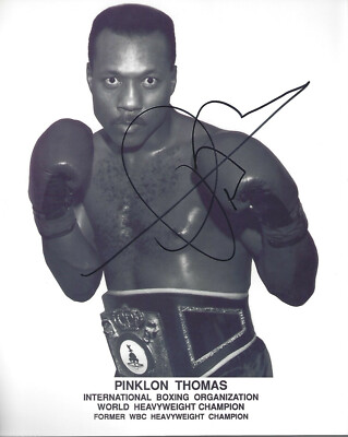 Pinklon Thomas Autographed 8x10 Photo COA | eBay