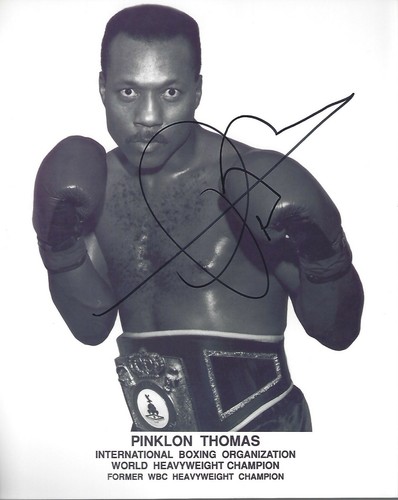 Pinklon Thomas Autographed 8x10 Photo COA | eBay