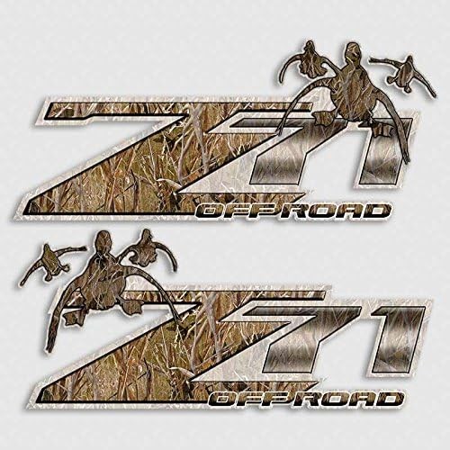 Duck Hunting Shadow Grass 4x4 Decal Set for Z71 Silverado Truck | eBay