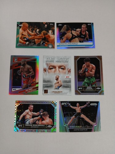 2019-24 Panini Topps UFC 96 Card Lot Silver/Refractor/XFractor/Insert ...