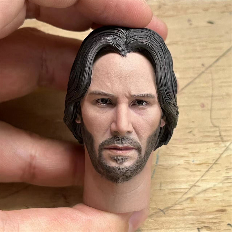 High Quality Delicate Painted 1/6 Scale Keanu Reeves Head Sculpt Fit 12 ...
