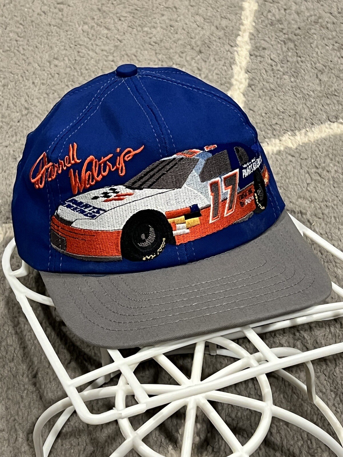 Vintage Darrell Waltrip Snapback Embroidered NASCAR #17 Chase Racewear ...