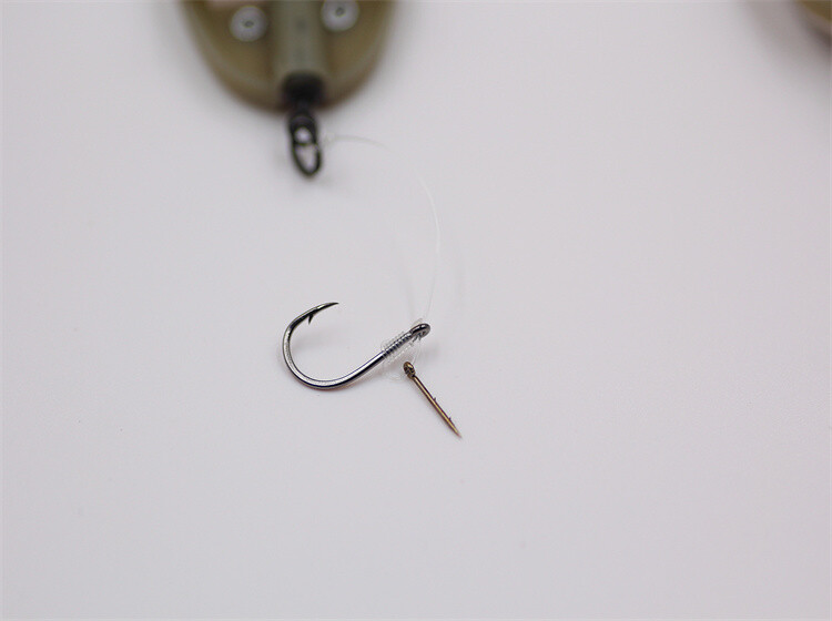 Carp Fishing Tackle Method Feeder Rigs Bream Tench Inline Hooks Kit 15g ...