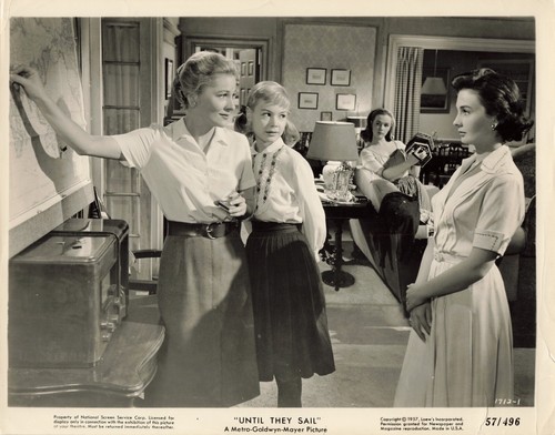 Until They Sail 1957 Movie Photo Sandra Dee Jean Simmons Joan Fontaine ...
