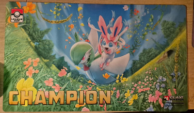 2019 Play! Pokemon League Cup Champion Gardevoir & Sylveon Playing Mat | eBay