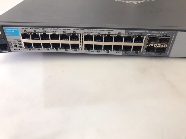 HP (J9279A) 24-Ports Rack-Mountable Ethernet Switch 886112620899 | eBay