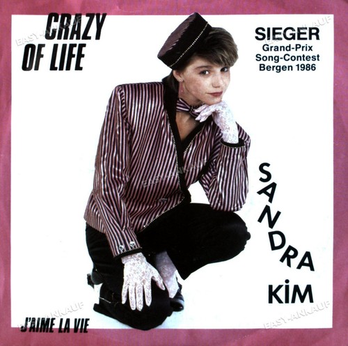 Sandra Kim - Crazy Of Life / J'Aime La Vie 7in (VG+/VG+) ' | eBay