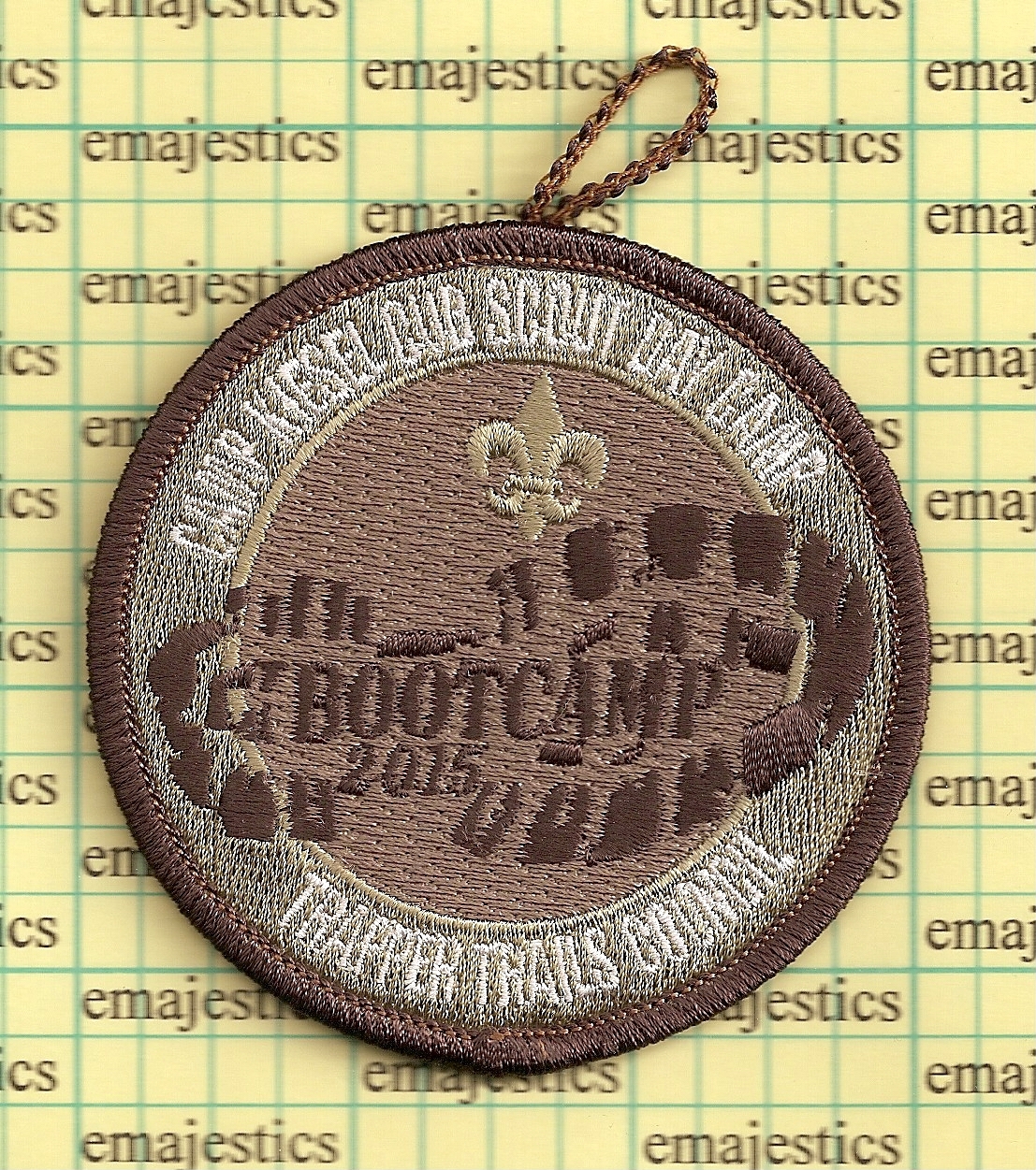 BSA TRAPPER TRAILS COUNCIL CAMP KIESEL 2015 POCKET PATCH | eBay